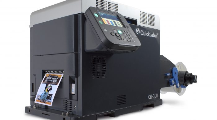 World's first 5-colour, toner based tabletop printer - ProPack