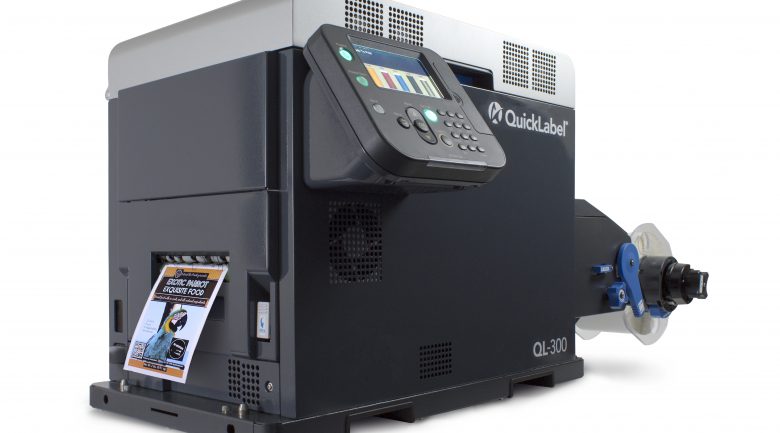 World's first 5-colour, toner based tabletop printer - ProPack